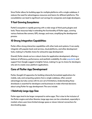 Pros and Cons of Flutter App Development_ A Comprehensive Analysis.pdf