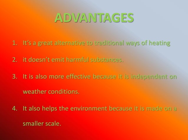 Pros and cons of geothermal energy | PPTX | Power and Energy Industry ...