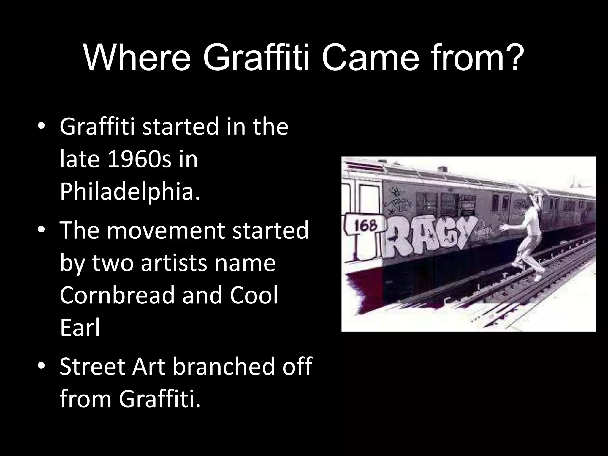 Pros and cons of graffiti and street art | PPTX
