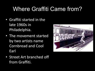 Pros and cons of graffiti and street art | PPTX