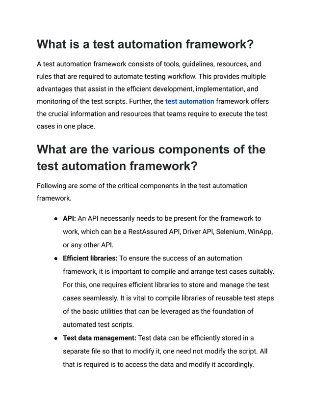 Pros and Cons of key test automation frameworks.pdf
