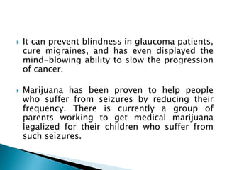 Pros and Cons of Marijuana | PPTX