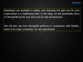 Pros and Cons of MongoDB in Web Development | PDF | Web Development ...