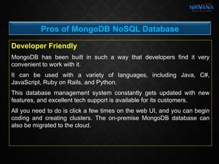 Pros and Cons of MongoDB in Web Development | PDF | Web Development ...