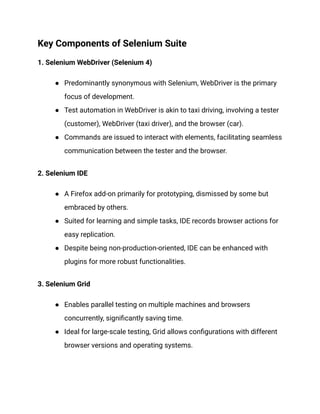 Pros and Cons of Selenium In Automation Testing_ A Comprehensive ...