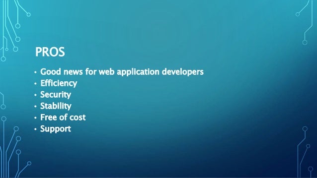 Pros and cons of using framework