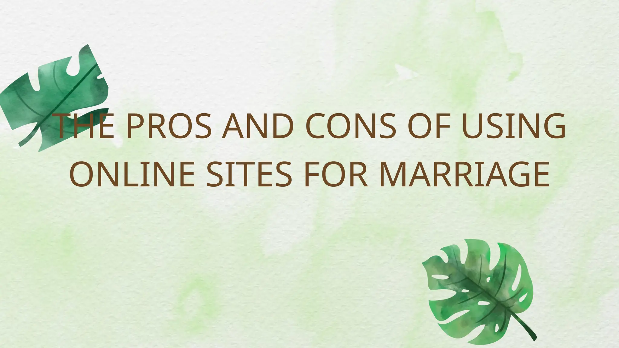 Pros and Cons of Using Online Sites for Marriage.pptx
