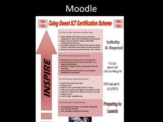 Pros and cons of various moodle staff training | PPTX