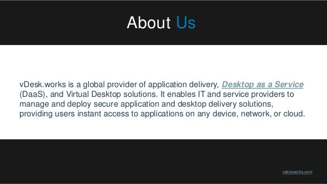 Pros and Cons of Virtual Desktop Solutions DaaS and VDI | PPTX