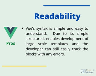 Pros and cons of vue.js