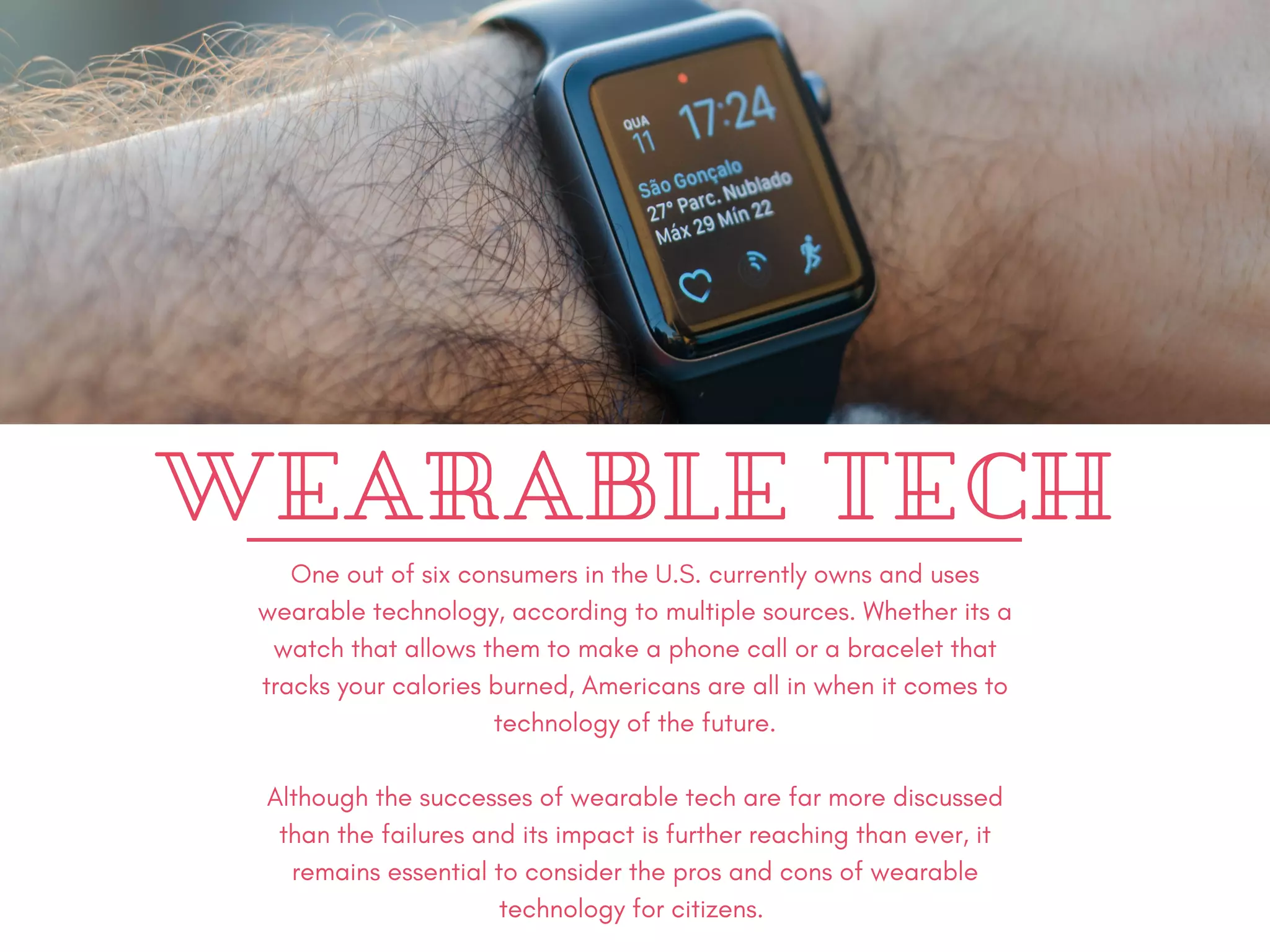 Pros and Cons of Wearable Technology | PDF