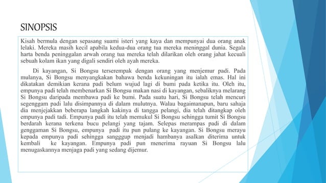 Prosa Tradisional : Asal Padi | PPTX