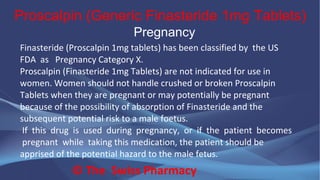 Proscalpin (Generic Finasteride 1mg Tablets) | PDF