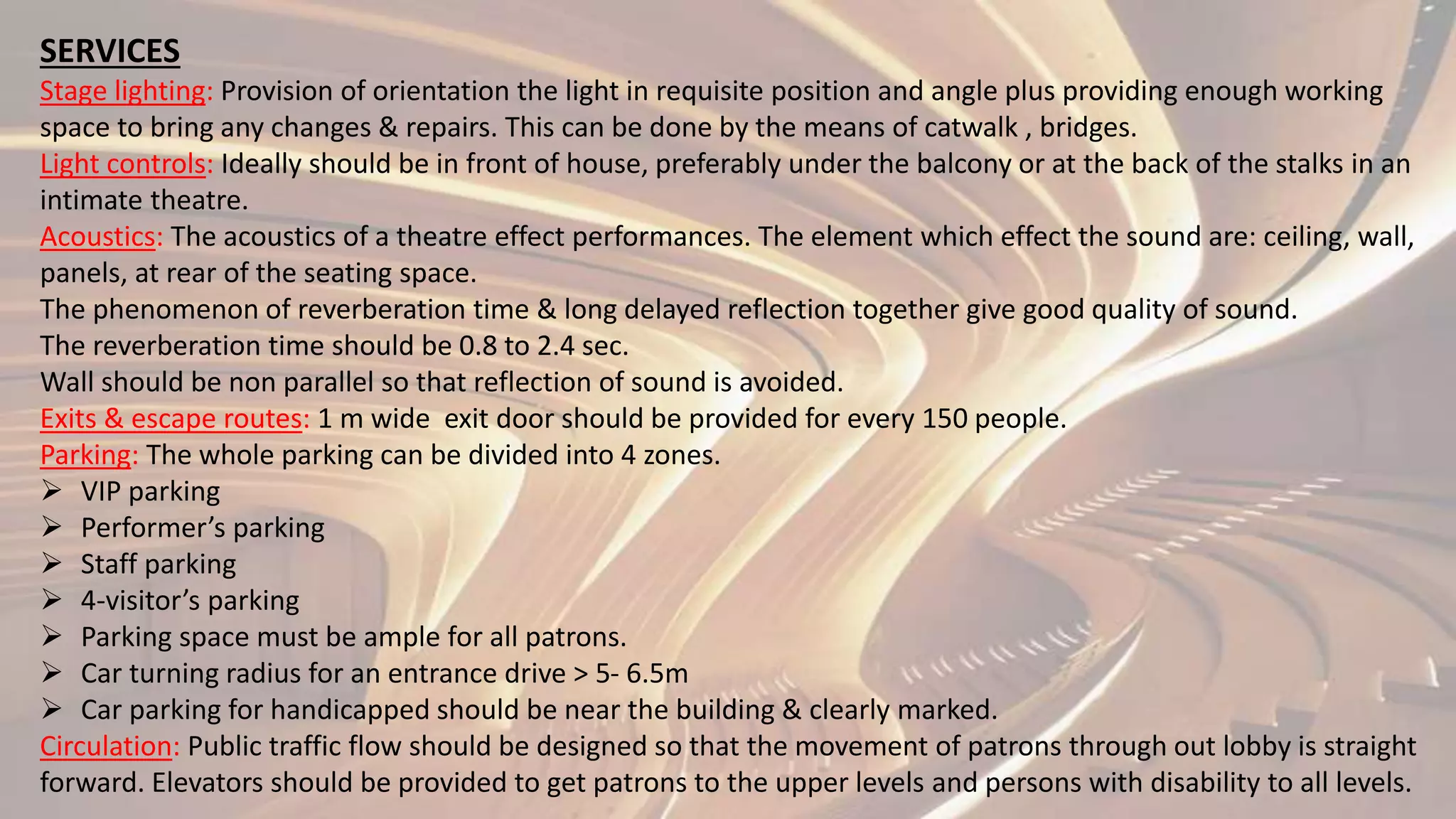 Proscenium theatre | PPTX