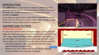 Proscenium theatre | PPTX