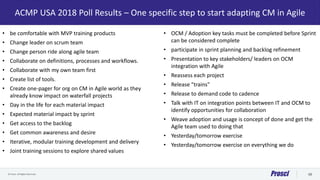 "At the Intersection of Agile and Change Management" - ACMP USA | PDF