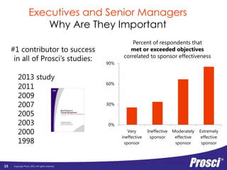 Prosci Roles in Change Management | PDF