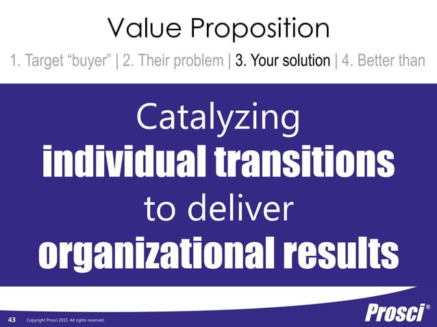 Change Management Value Proposition | PDF