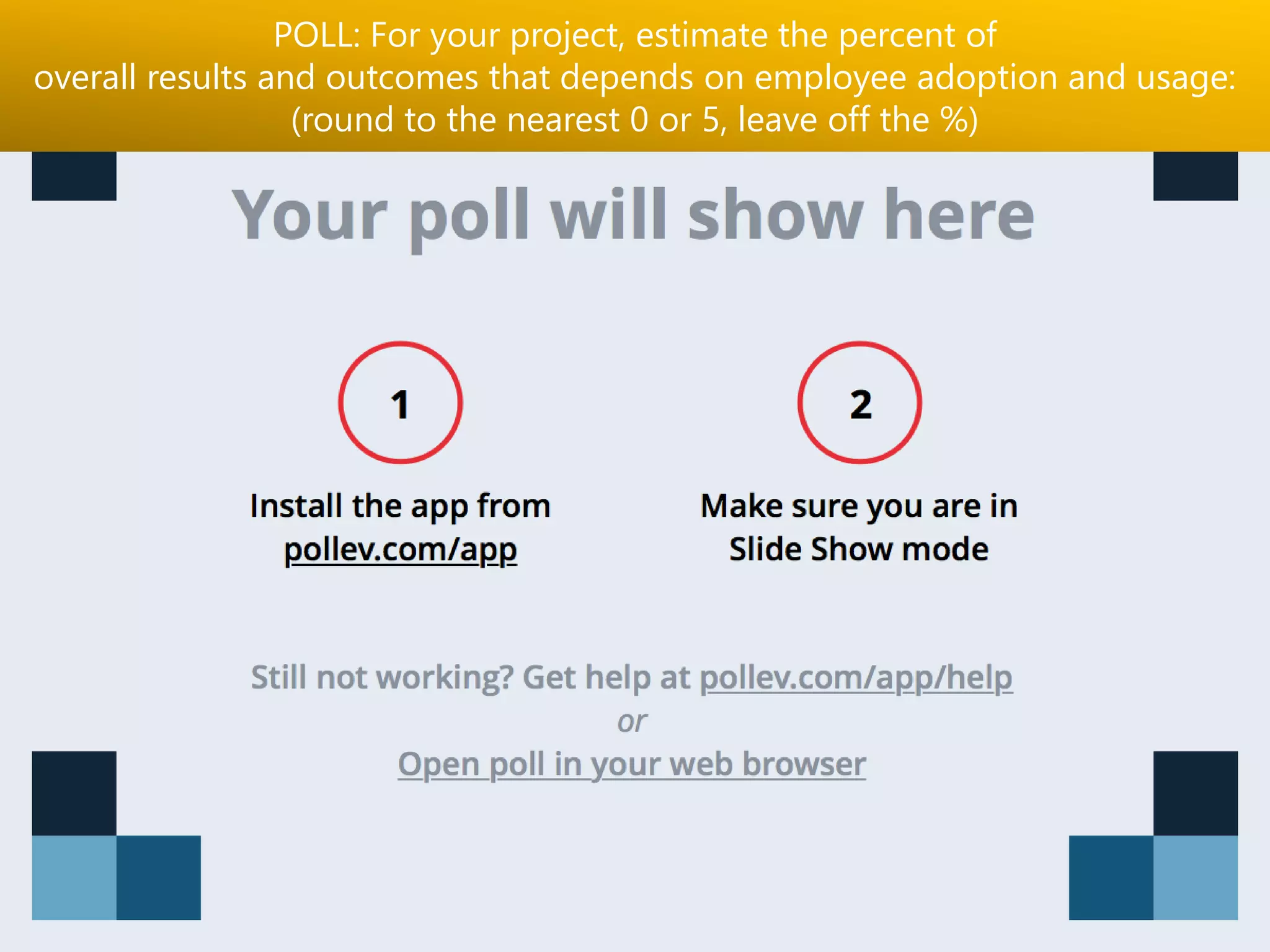 Prosci VSR Talk | PPT