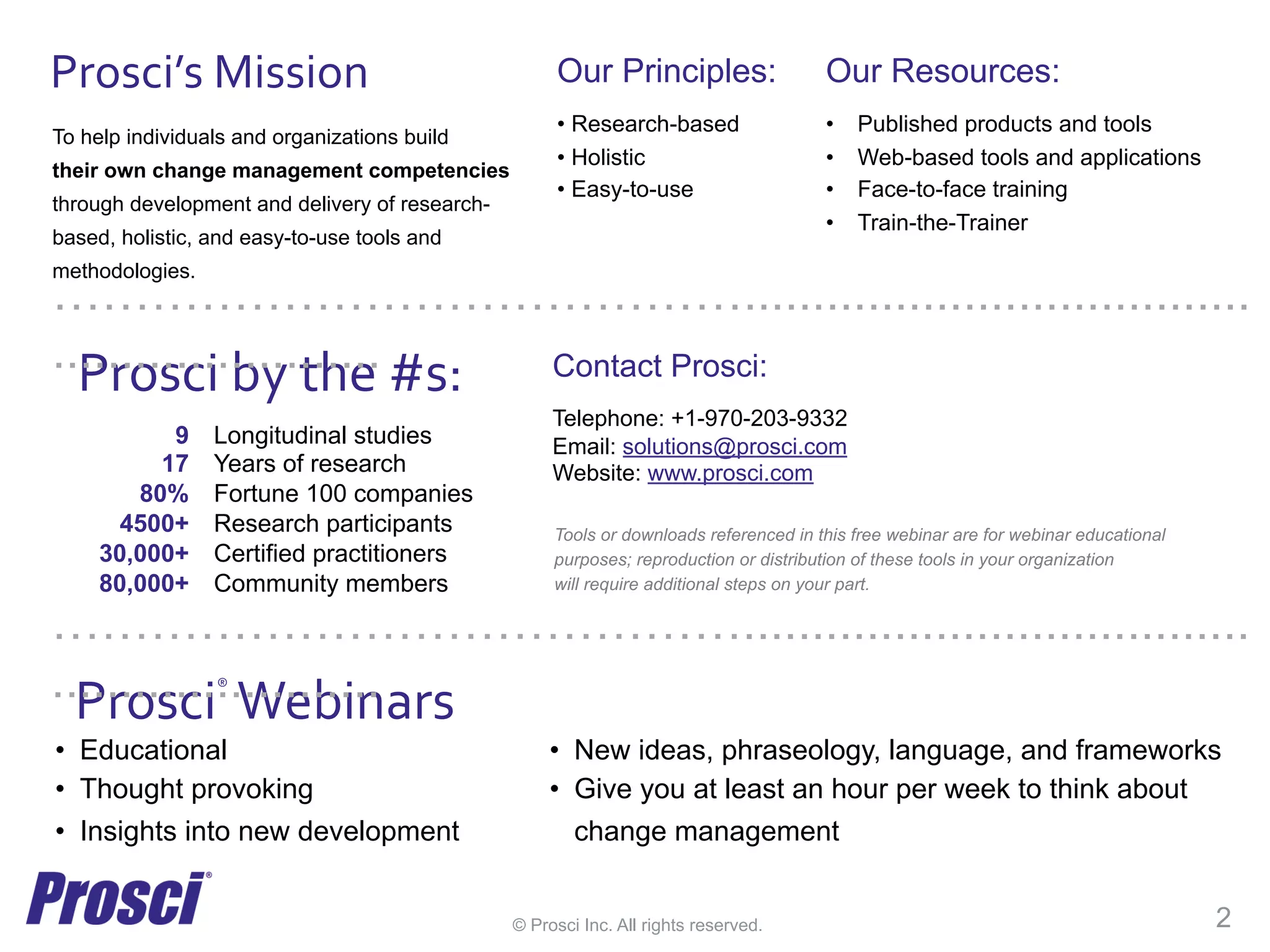 Prosci Webinar: Auditing Change Management Maturity | PDF