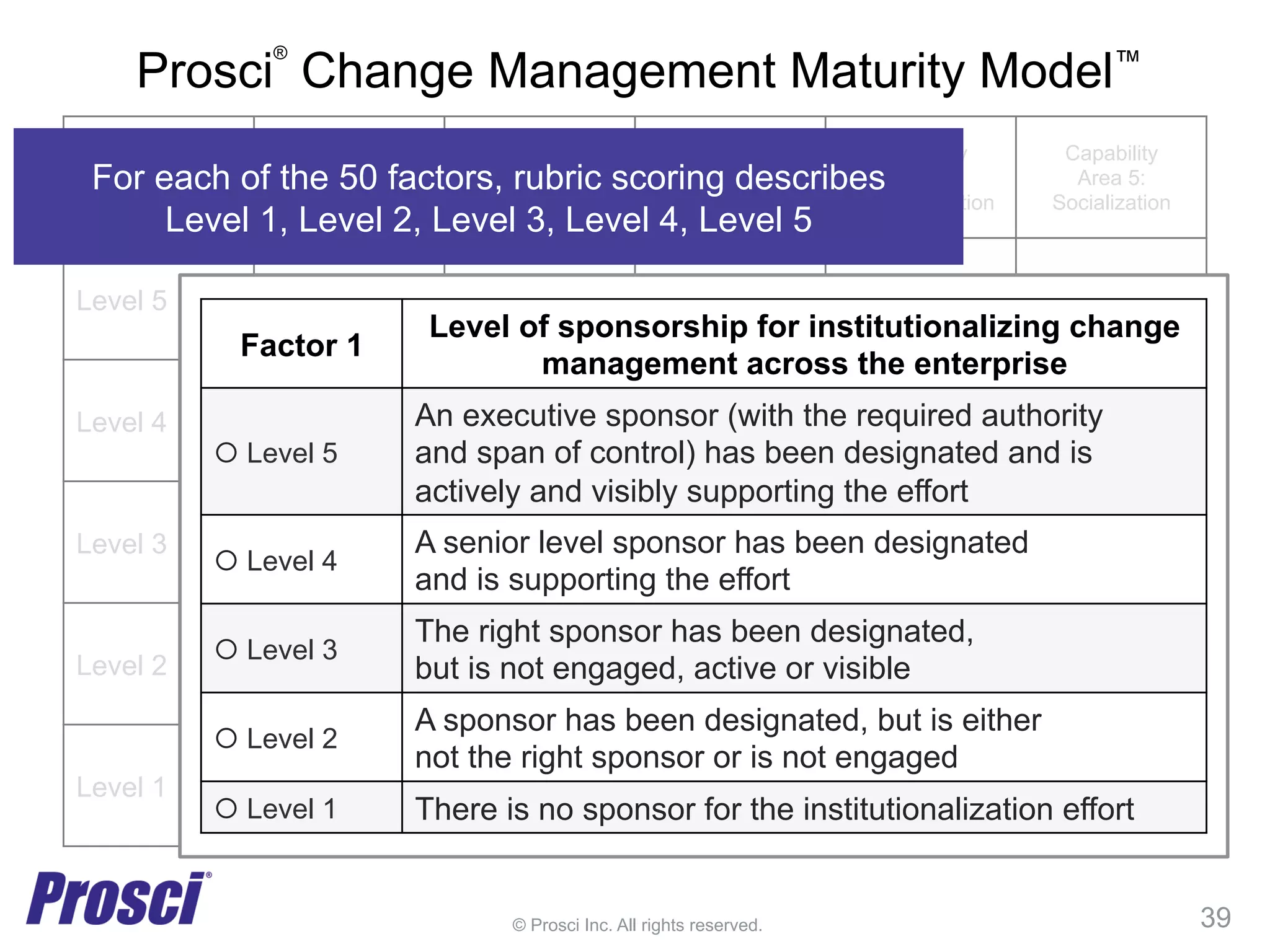 Prosci Webinar: Auditing Change Management Maturity | PDF