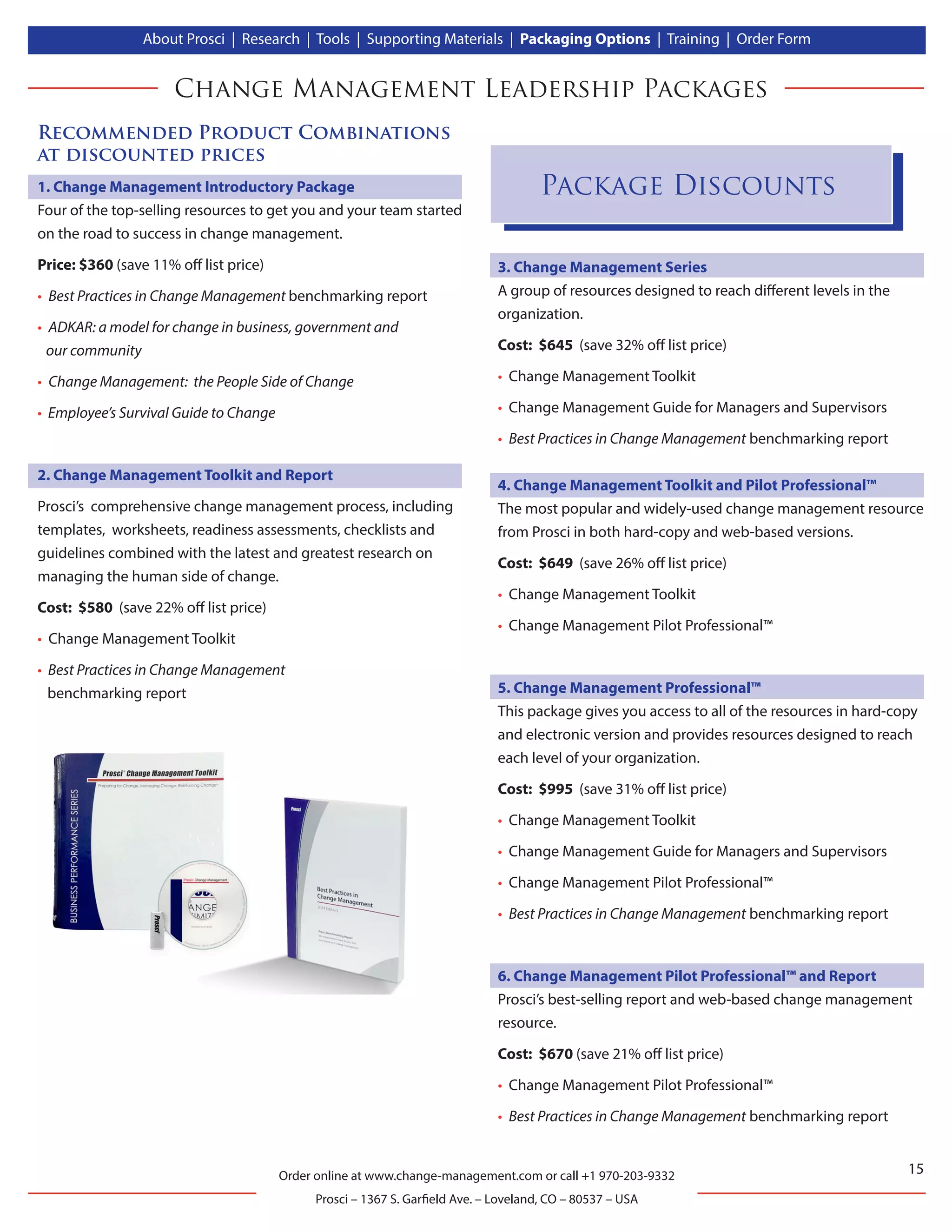 Prosci change series | PDF