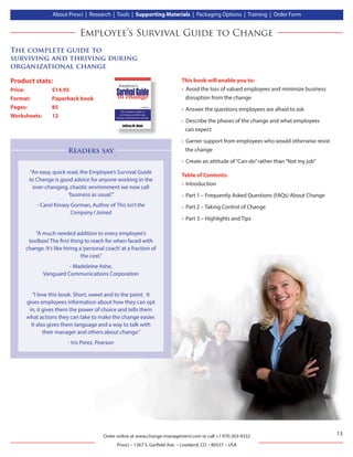 Prosci change series | PDF