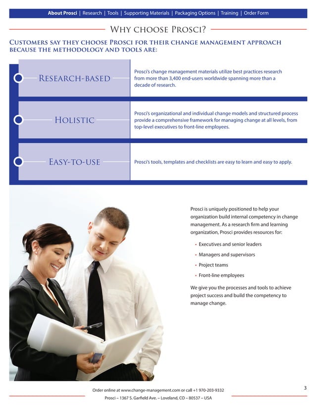 Prosci change series | PDF