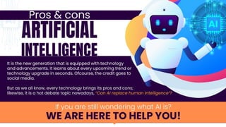 Pros & Cons Artificial Intelligence.pptx