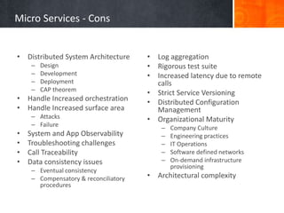 Pros & Cons of Microservices Architecture | PPT