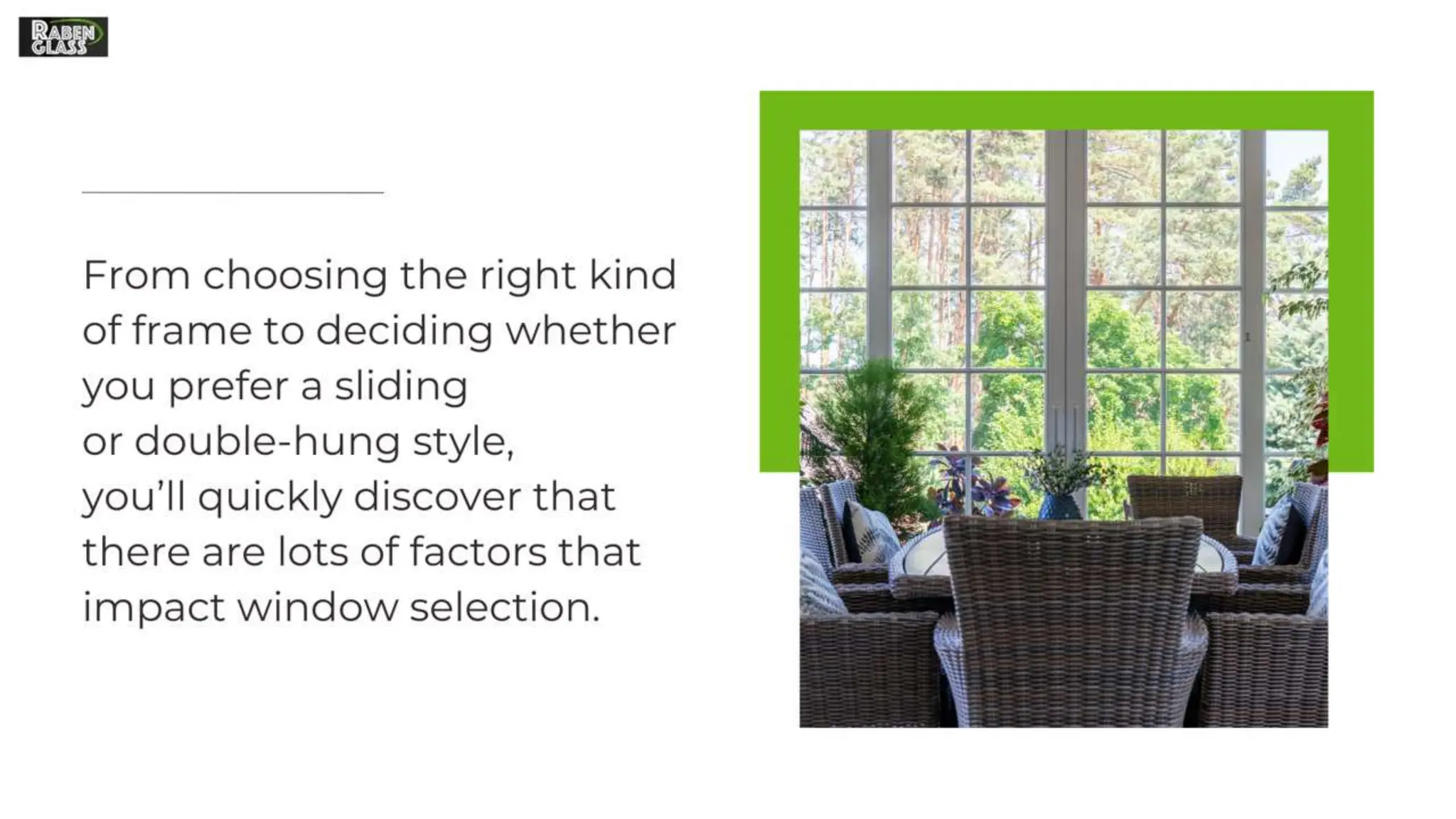 Pros & Cons of Multipaned Windows | PPT