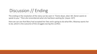 Plot Analysis of "The Boarding House" by James Joyce | PPTX