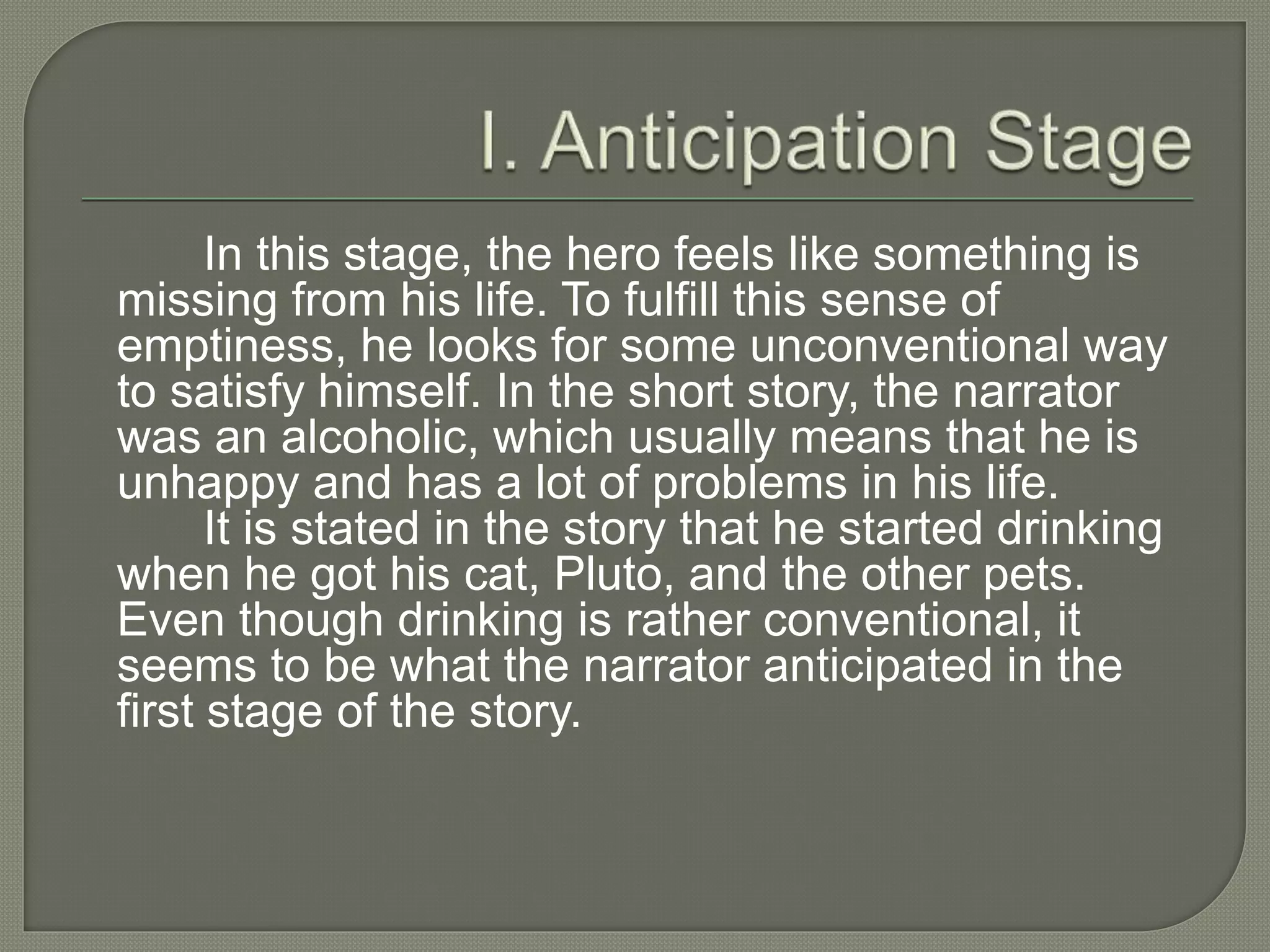 Plot Analysis in "The Black Cat" by Edgar Allan Poe | PPTX