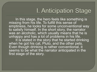 Plot Analysis in "The Black Cat" by Edgar Allan Poe | PPTX