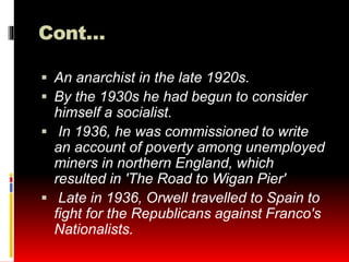 George Orwell | PPTX