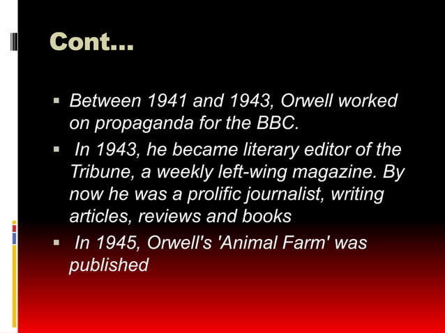 George Orwell | PPT
