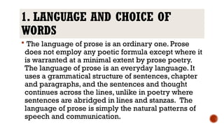 PROSE_Poetry_English Lesson_Characteristics.pptx