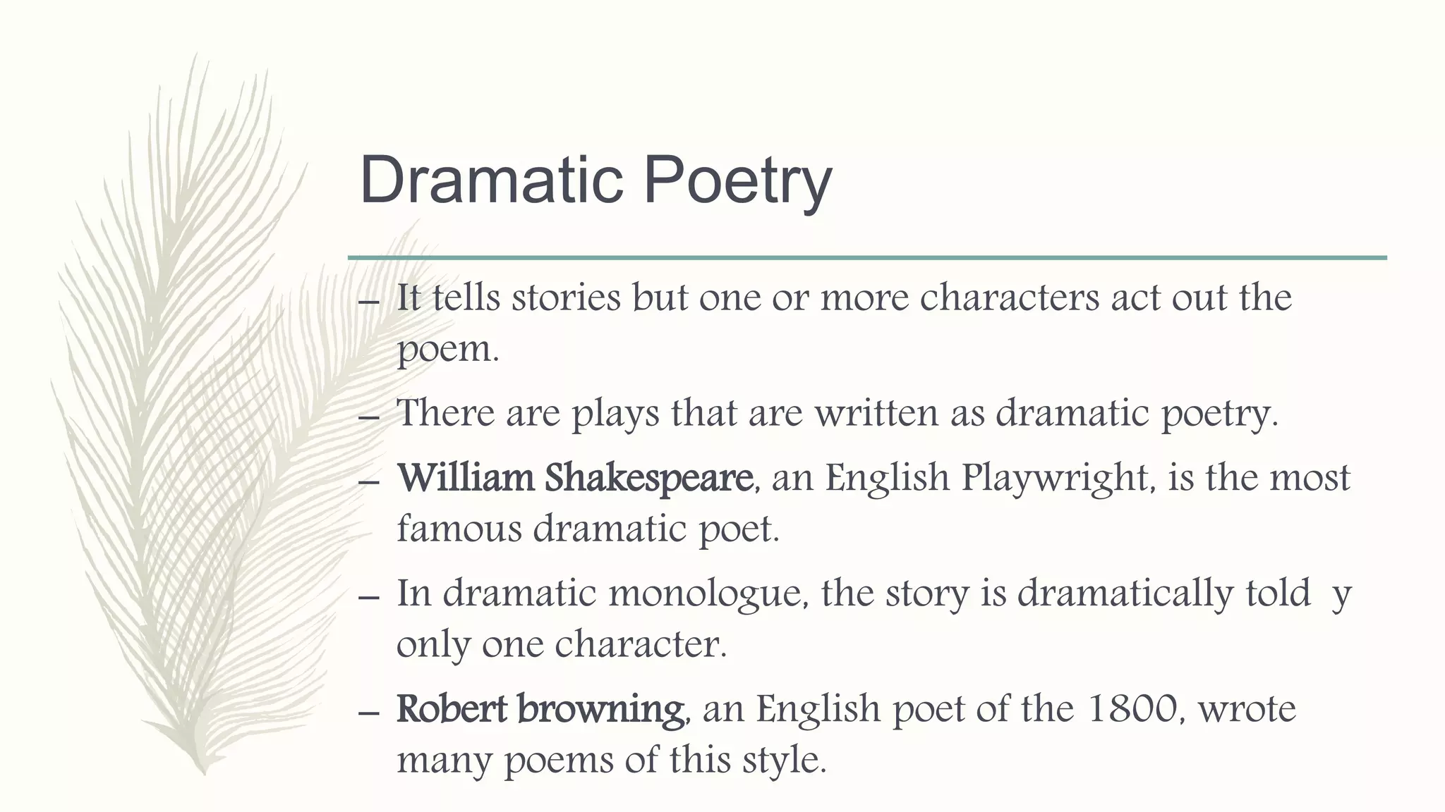 Prose And Poetry Pptx