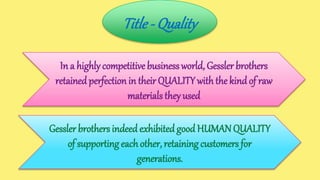 NCERT: Grade 7 - Prose 5: Quality | PPTX