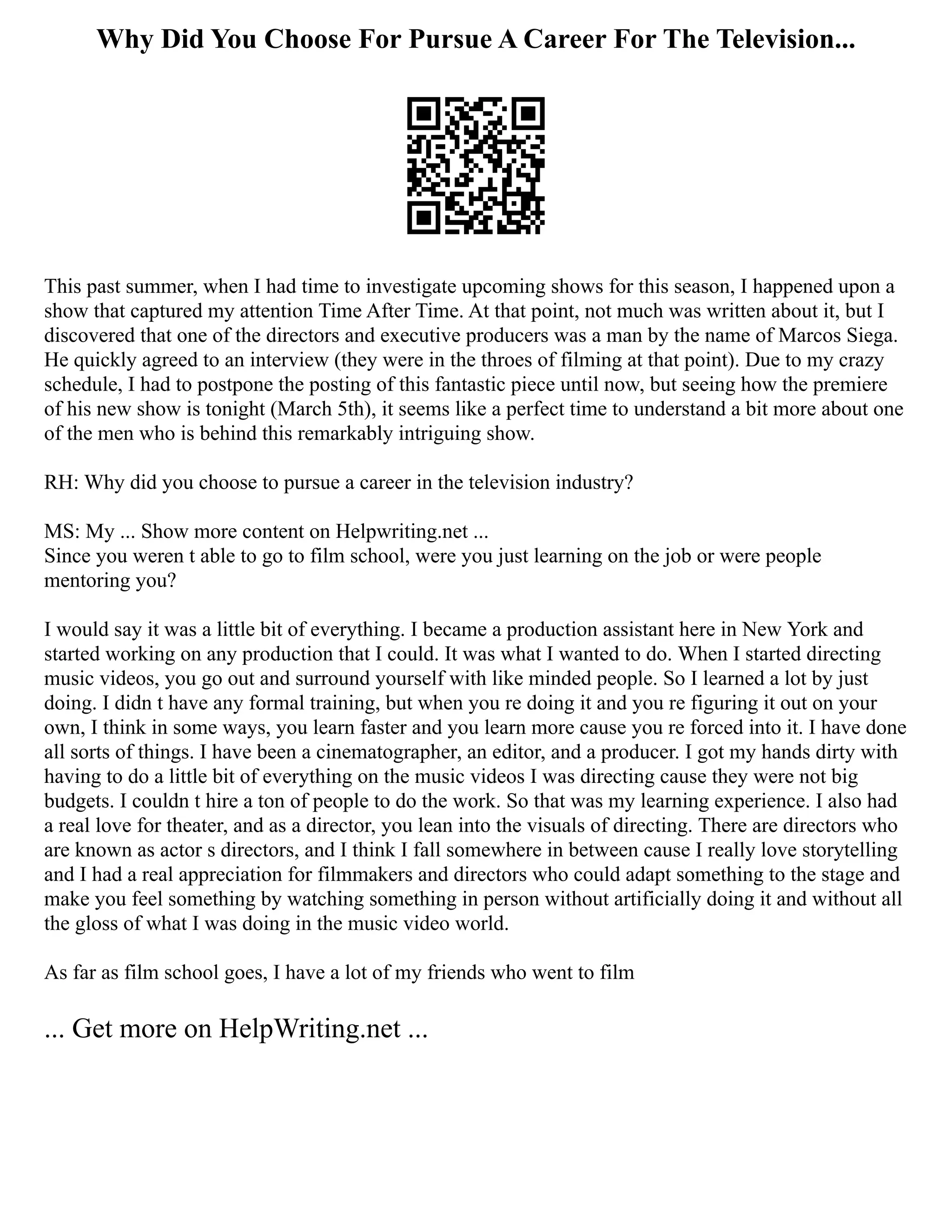 Prose Analysis Example. Literary Analysi | PDF | Video Production ...