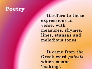 Prose and poetry | PPT