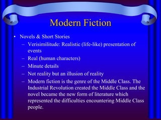 Definition, Characteristics and Types of Literature | PPT