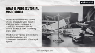 Prosecutorial Misconduct Cases: Causes, Consequences, and Justice ...