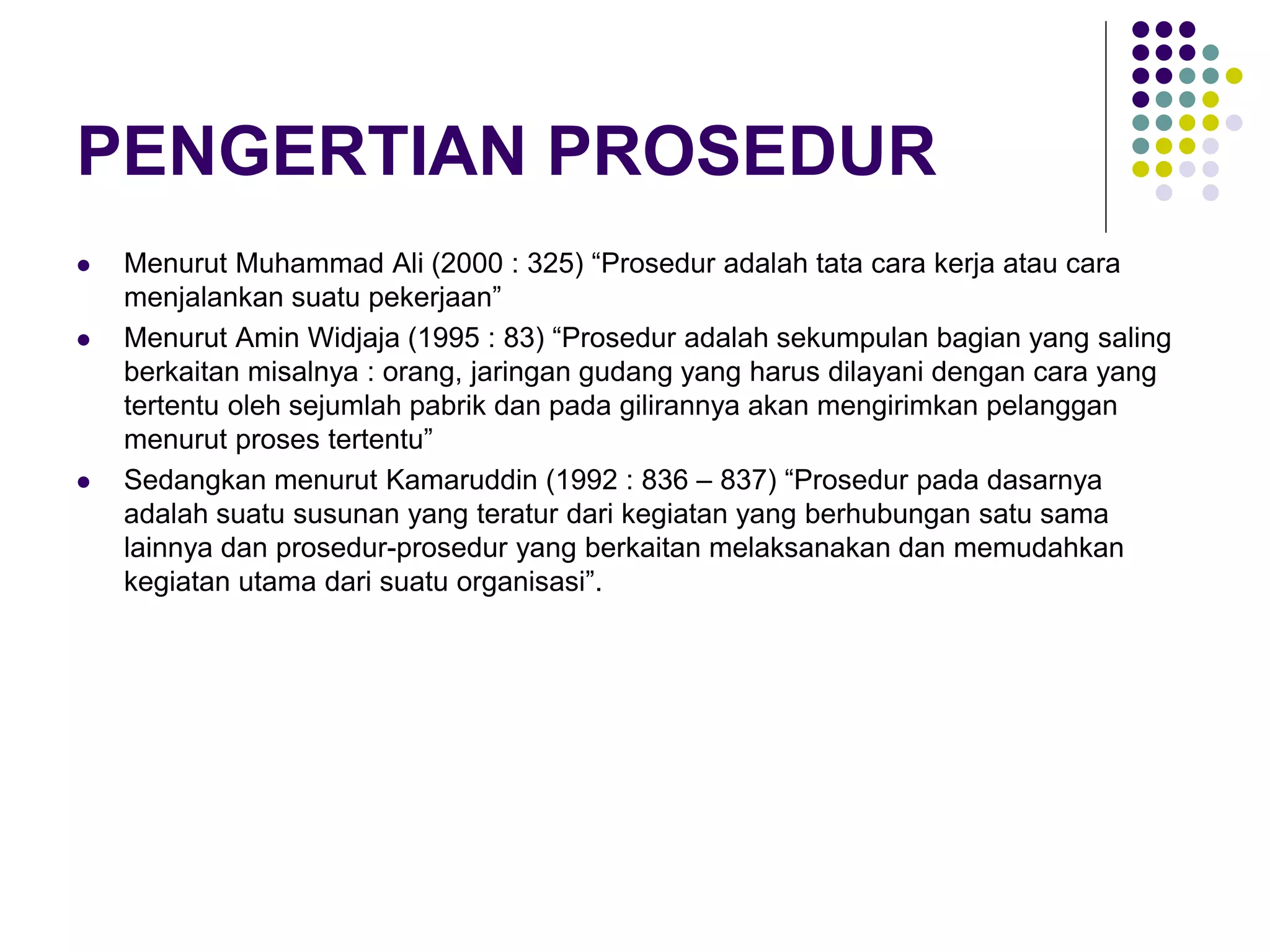 Prosedur | PPTX