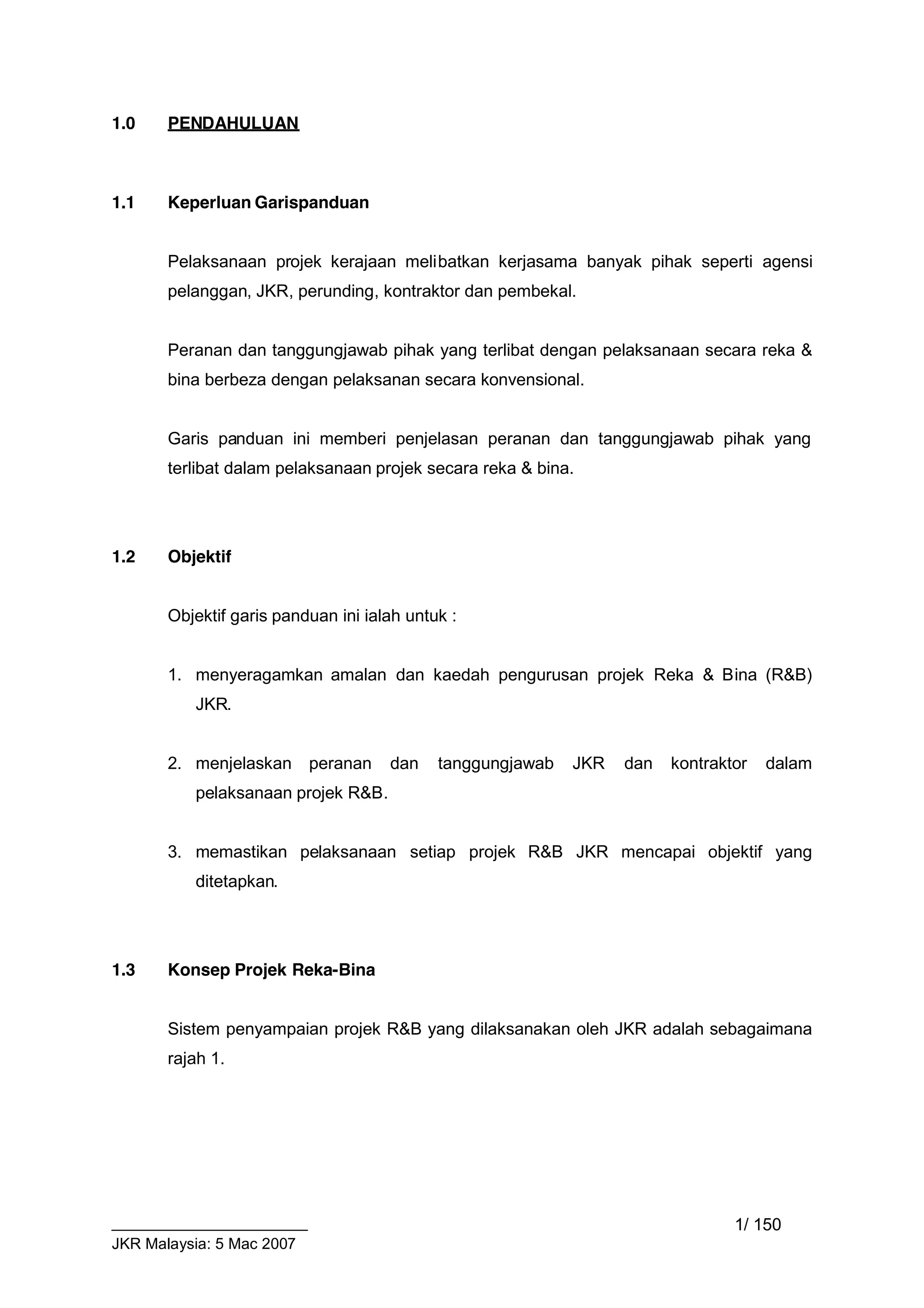 Prosedur jkr-reka-dan-bina | PDF
