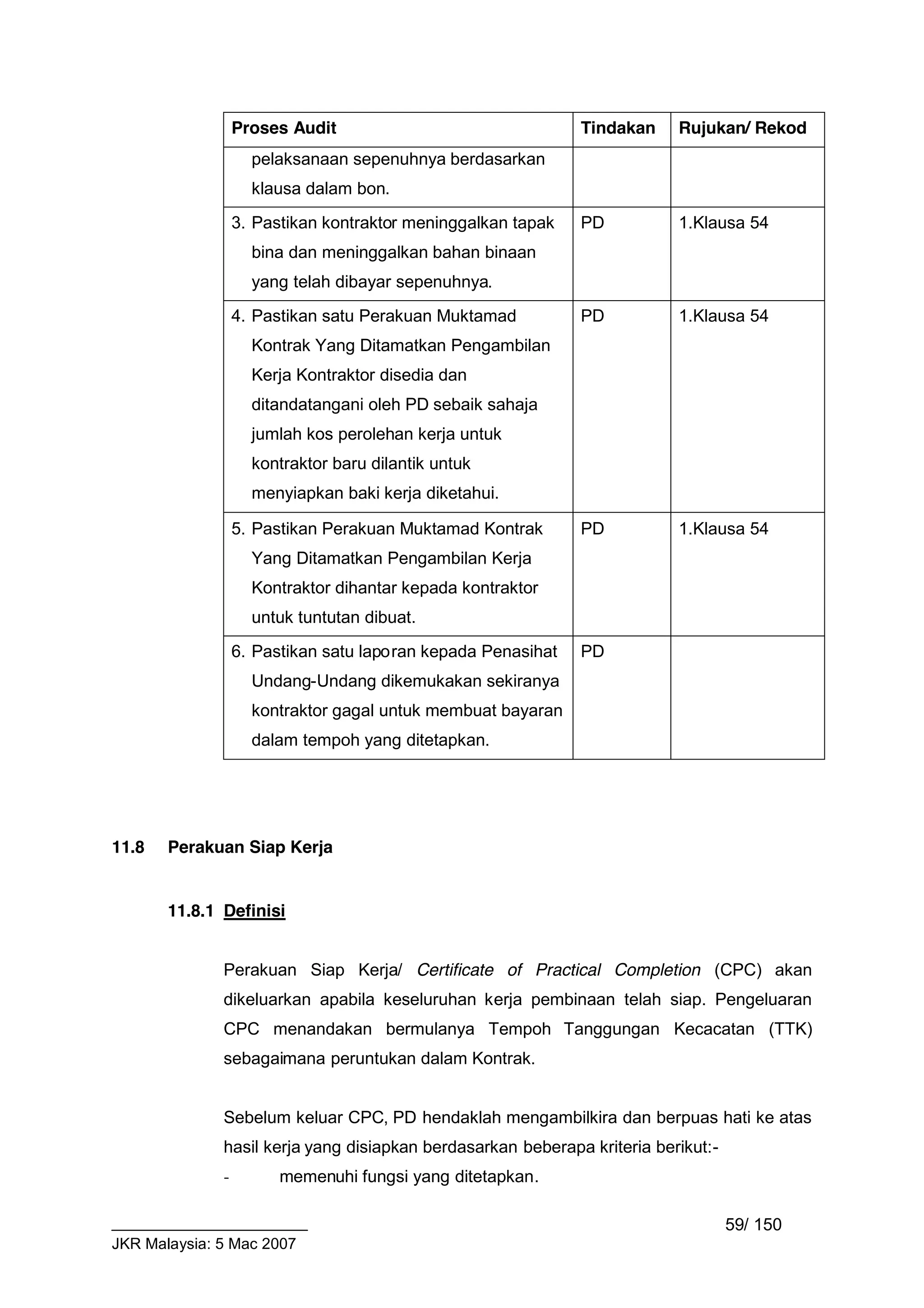 Prosedur jkr-reka-dan-bina | PDF