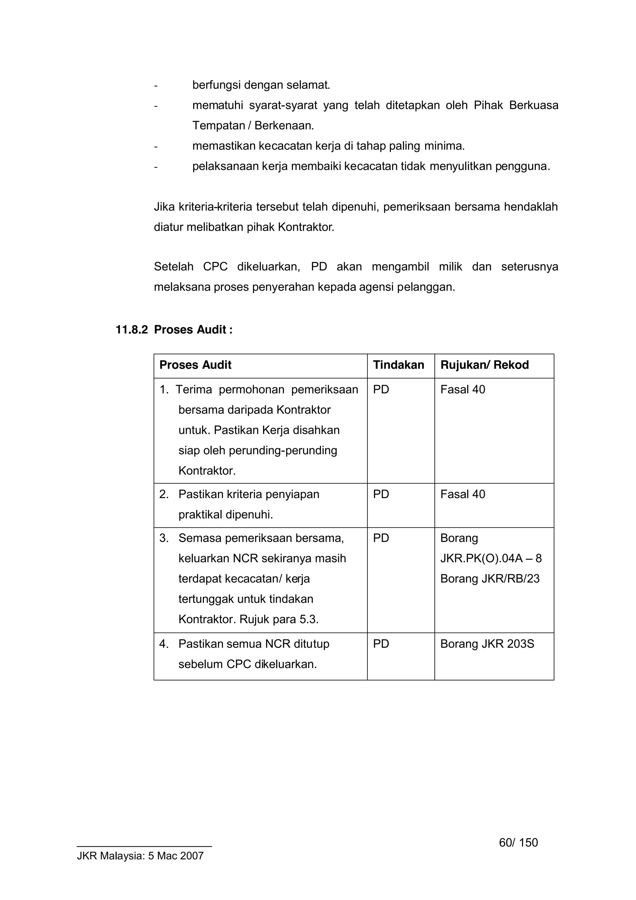 Prosedur jkr-reka-dan-bina | PDF