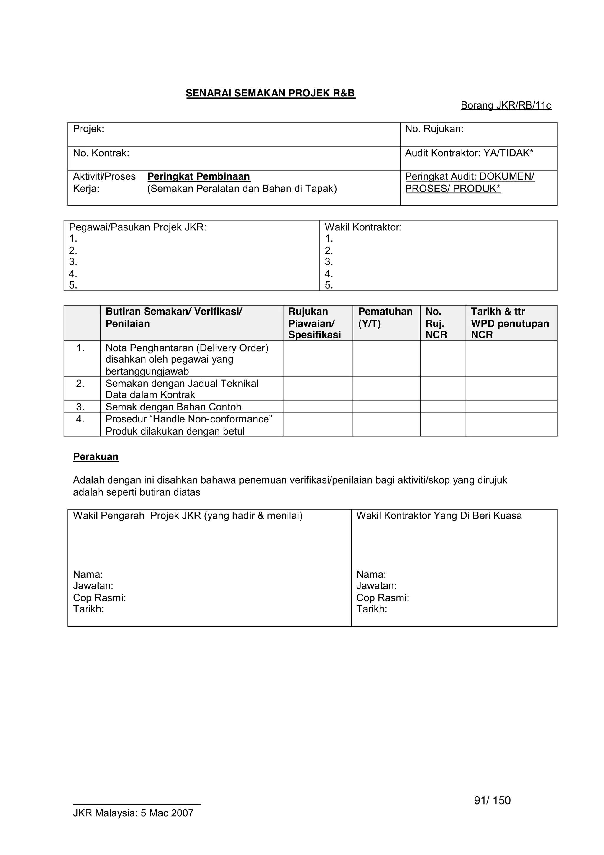 Prosedur jkr-reka-dan-bina | PDF