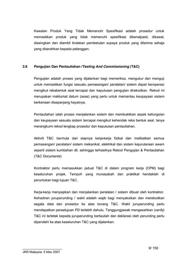 Prosedur jkr-reka-dan-bina | PDF