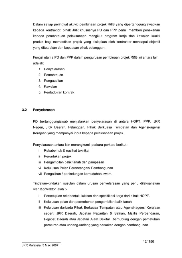 Prosedur jkr-reka-dan-bina | PDF